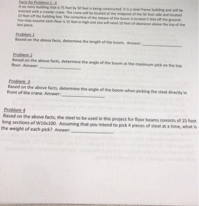 Solved A six story building that is 75 feet by 50 feet is | Chegg.com
