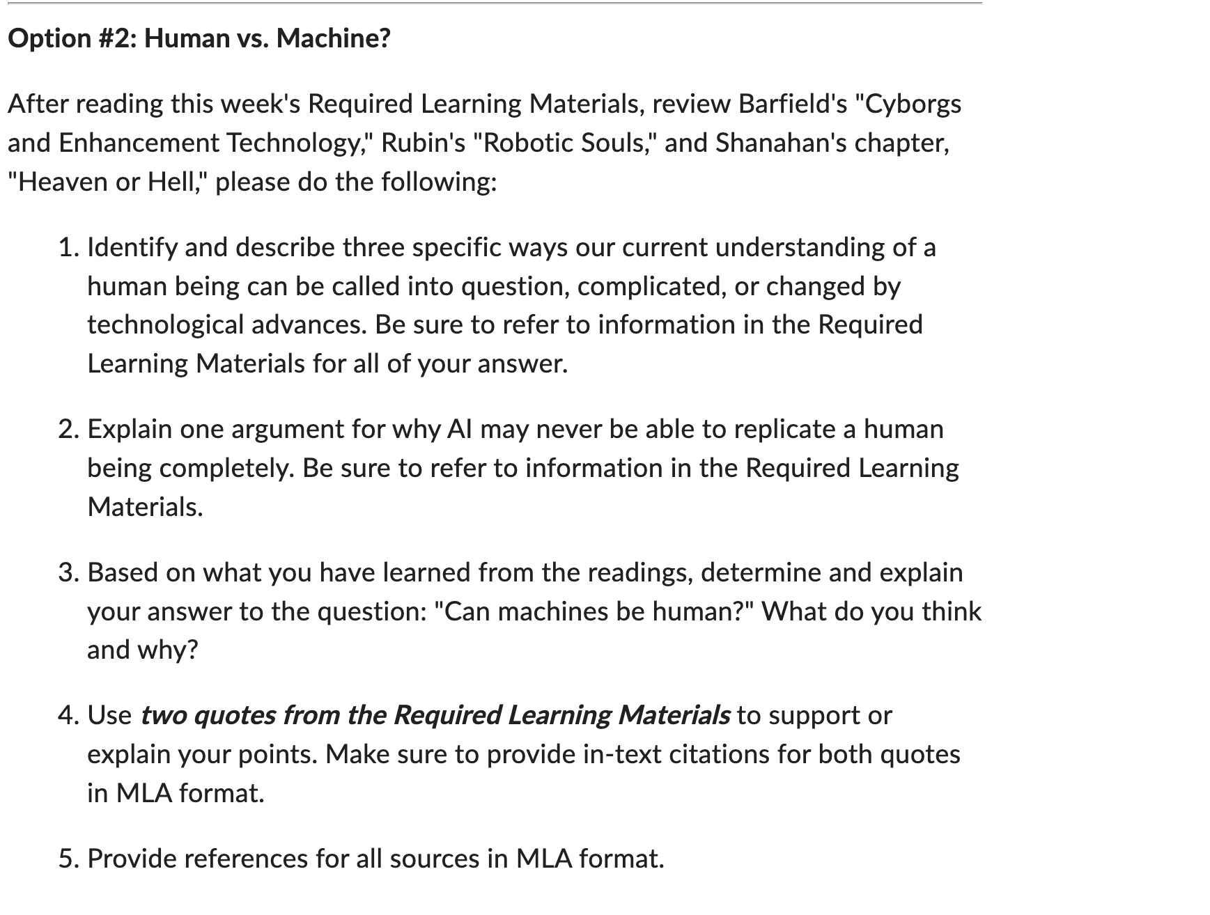 Solved After reading this week's Required Learning | Chegg.com