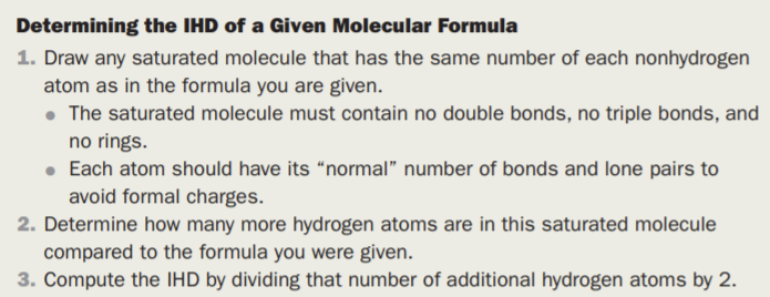 Solved Compute the IHD for a compound whose molecular | Chegg.com