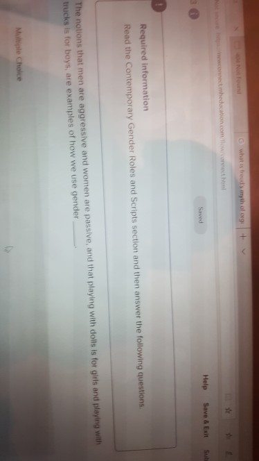 Solved Help Save & Exit Required information Read the | Chegg.com