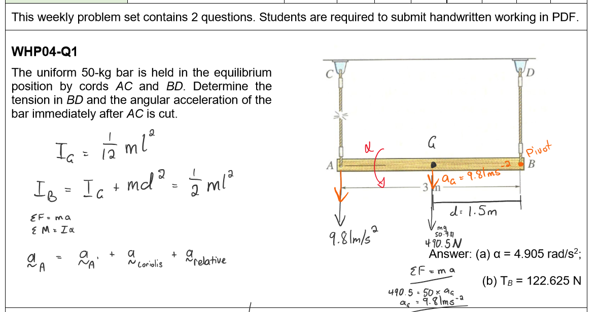 Solved Ignore the scribbling. Please match the answer to the | Chegg.com