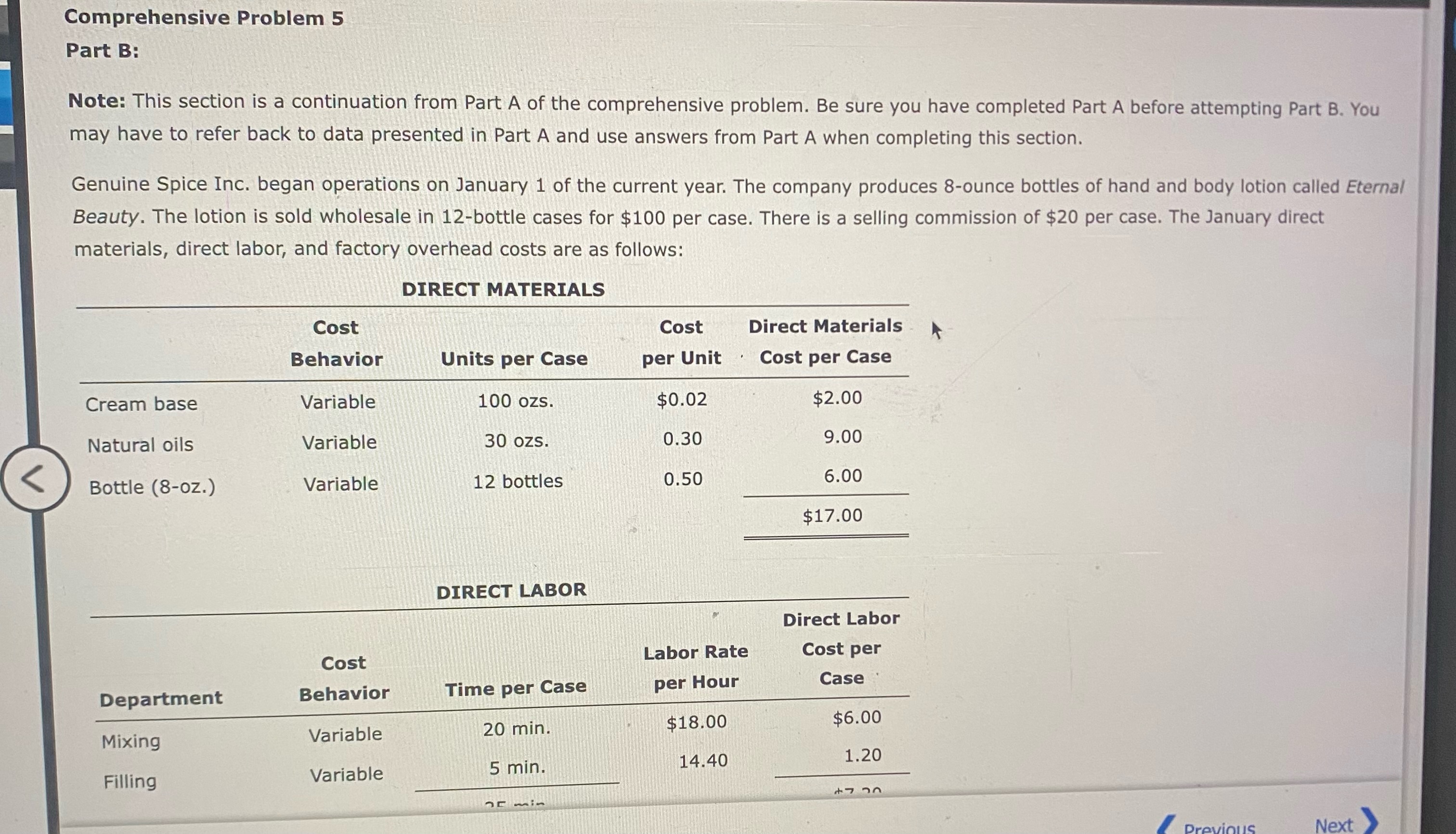 Solved 8. Prepare the August factory overhead cost budget. | Chegg.com