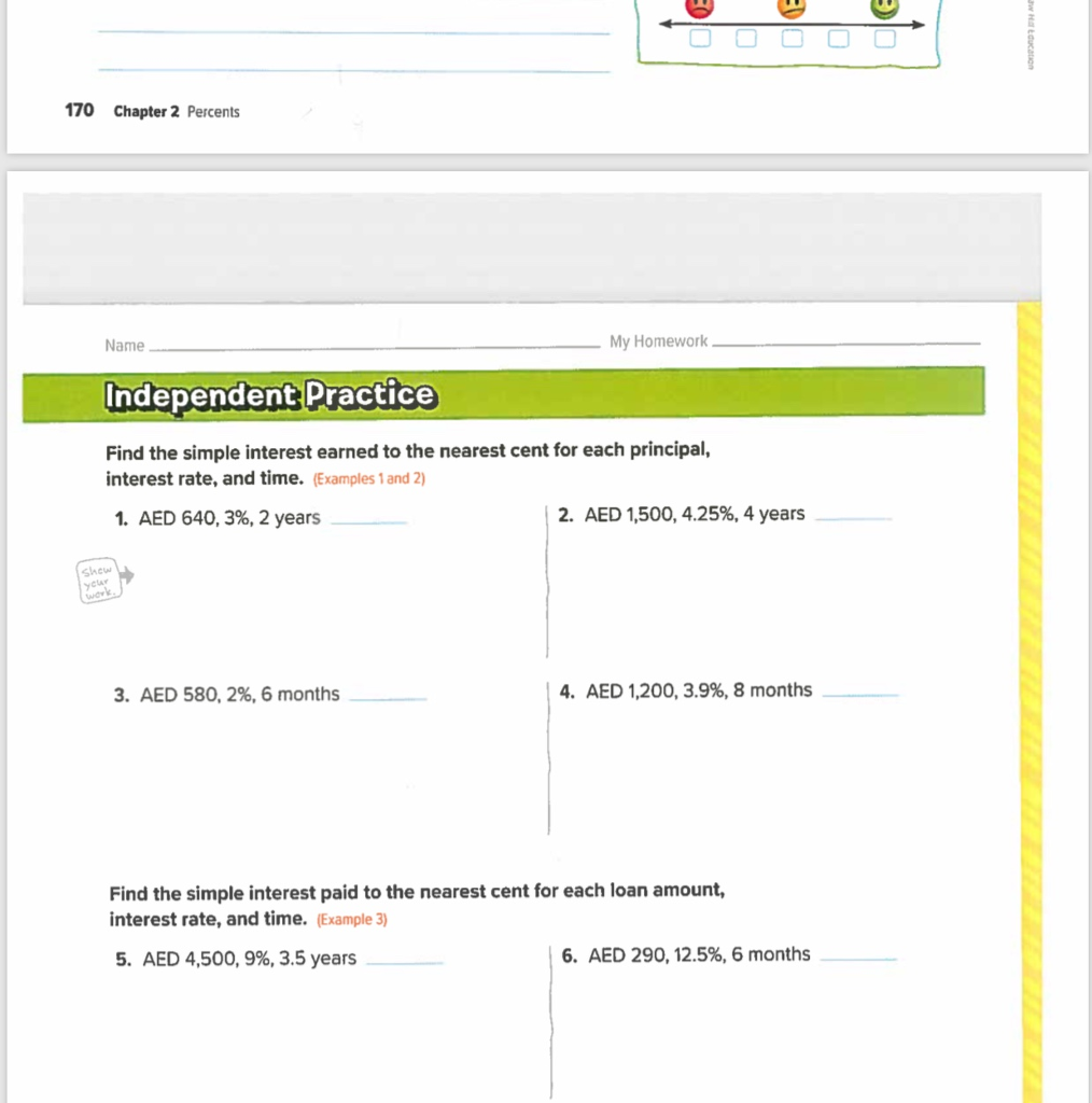 Solved 170 Chapter 2 Percents Name My Homework Independent | Chegg.com