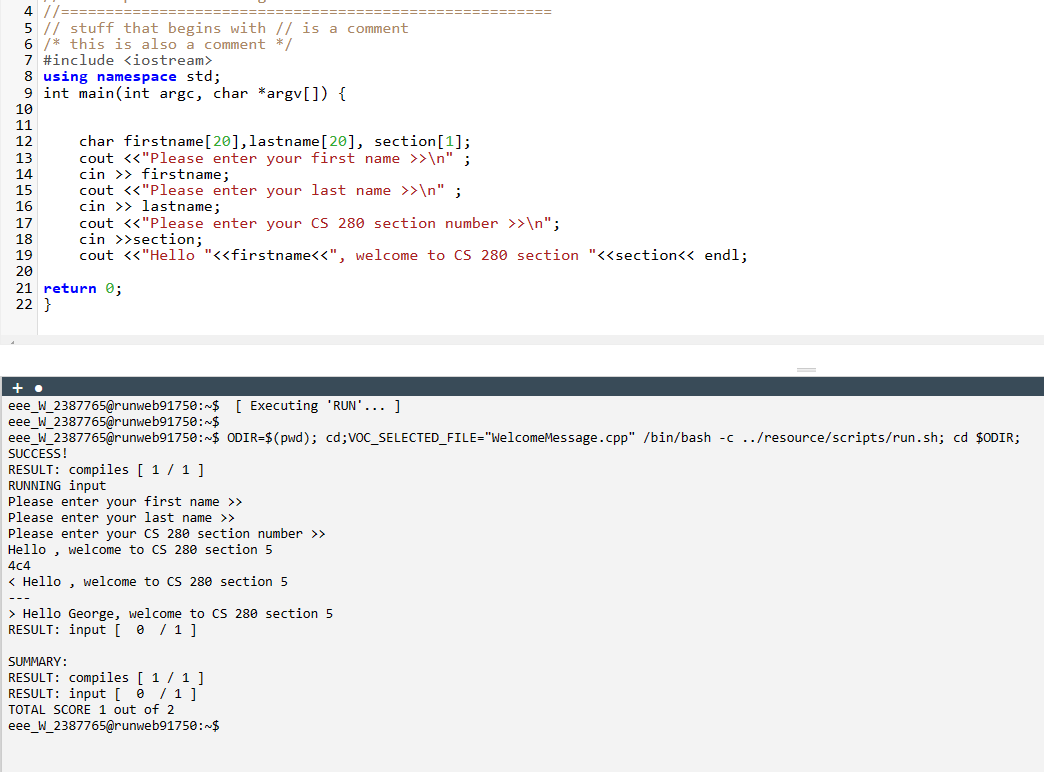 Can someone help me out and explain whats wrong with | Chegg.com