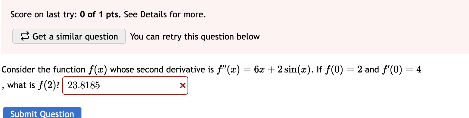 Solved Consider the function f(x) whose second derivative is | Chegg.com