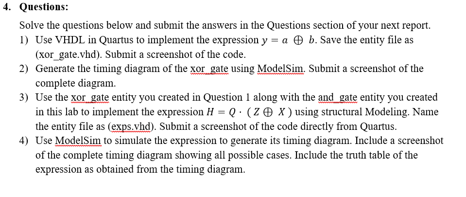 Solve the questions below and submit the answers in | Chegg.com