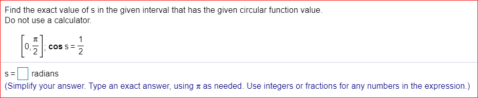Solved Use the unit circle, along with the definitions of | Chegg.com