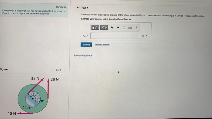 Solved Constants Part A A wheel 31 cm in diameter | Chegg.com