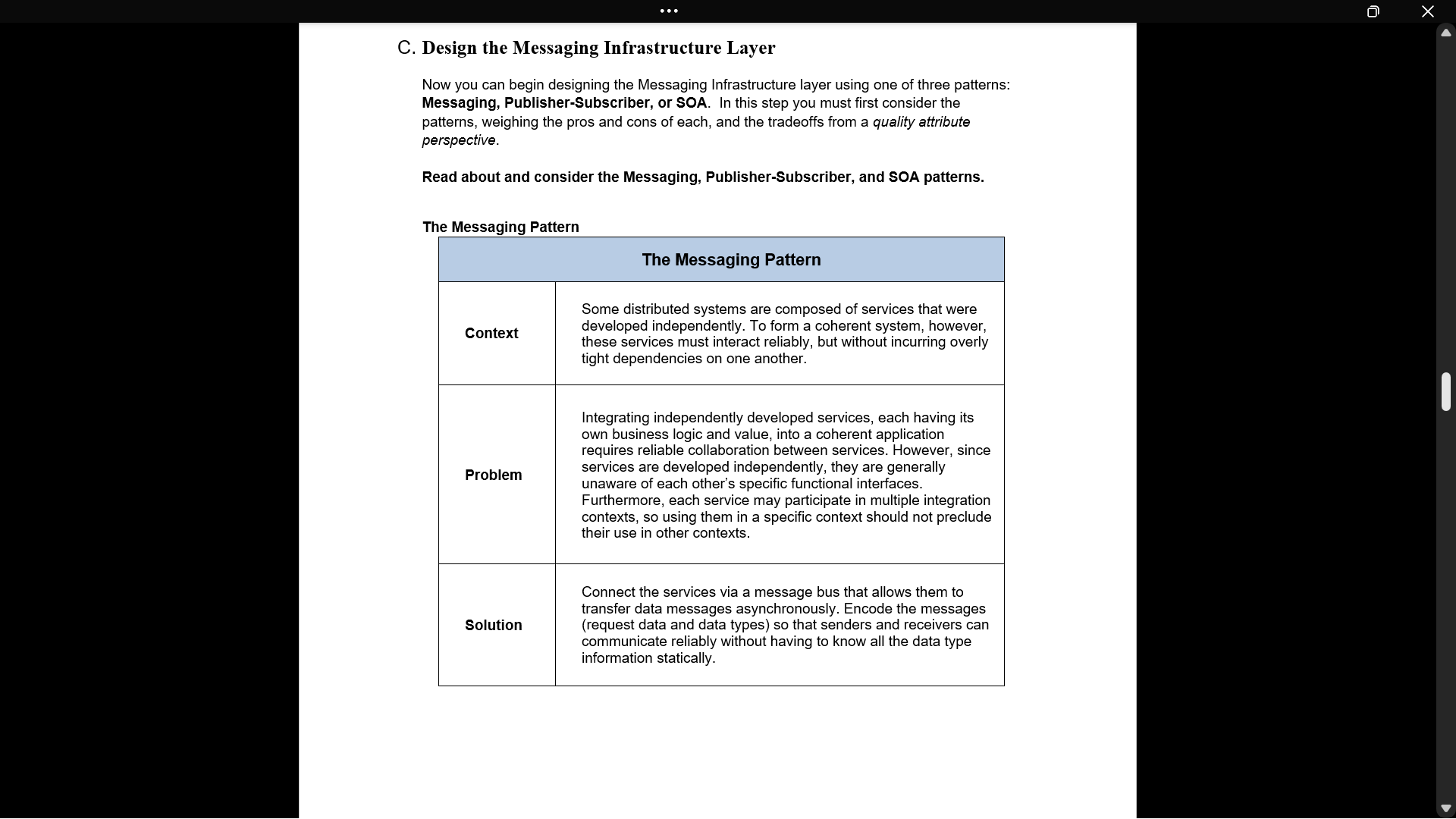 Designing with Patterns Synopsis: In this exercise, | Chegg.com