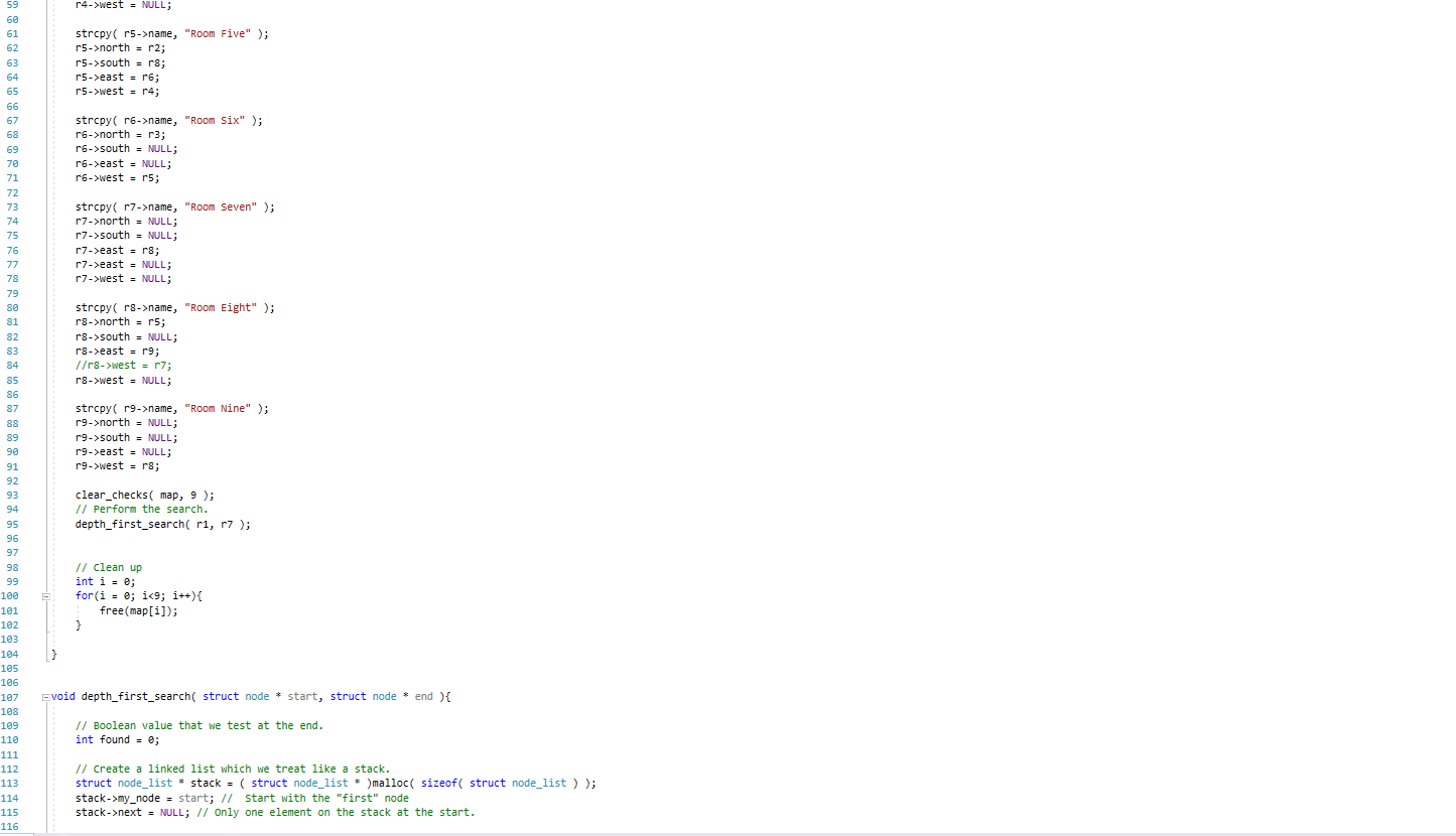 This program is written in C. I'm very confused how | Chegg.com
