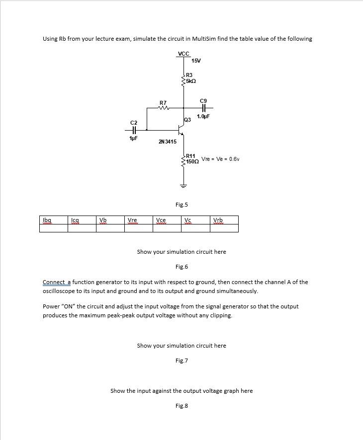Solved Multisim task Instructions: Do this task only if you | Chegg.com