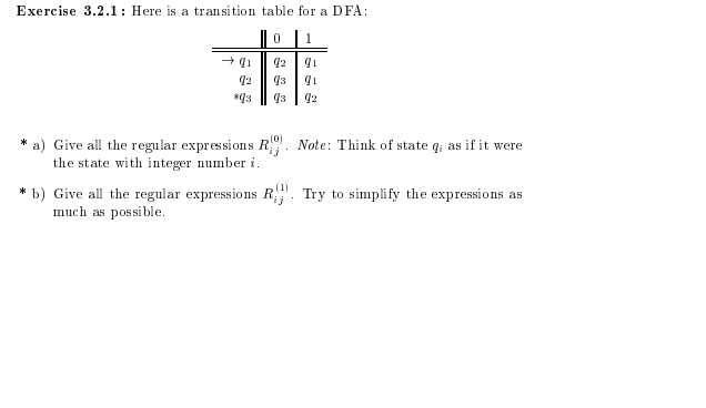 Solved - Graph the DFA with states names 1, 2, and 3 - For | Chegg.com
