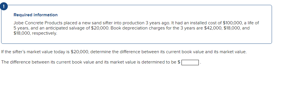 Solved Required information Jobe Concrete Products placed a | Chegg.com