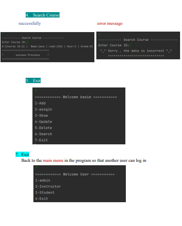 Solved Using the Java language The system is a management | Chegg.com