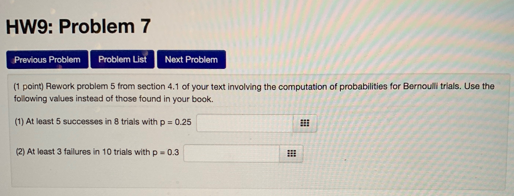 Solved Rework problem 5 from section 4.1 of your text | Chegg.com