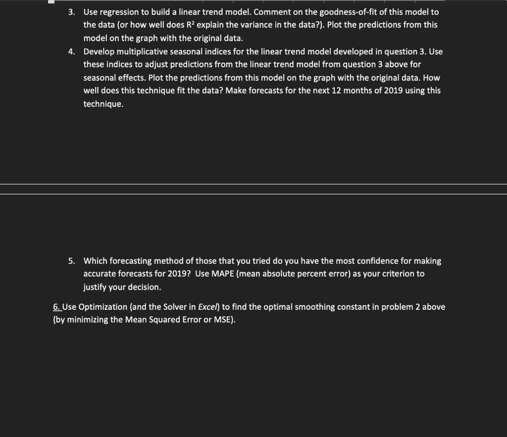 Solved Case Study 2: Forecasting Box Office Returns For | Chegg.com