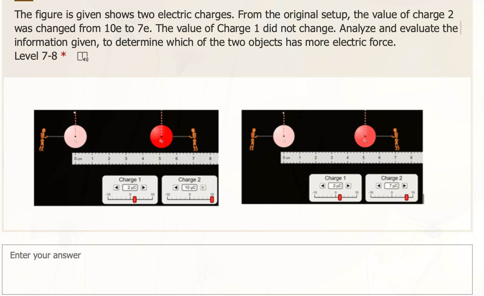 Solved The figure is given shows two electric charges. From | Chegg.com