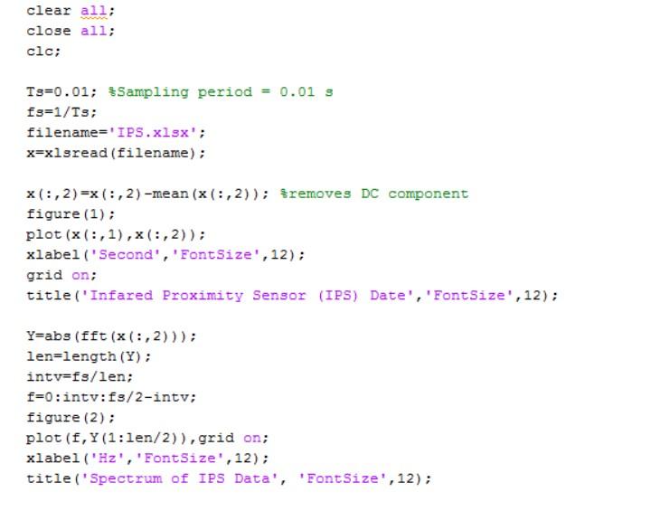 Matlab coding: Time-of-flight (TOF) and strain gage | Chegg.com