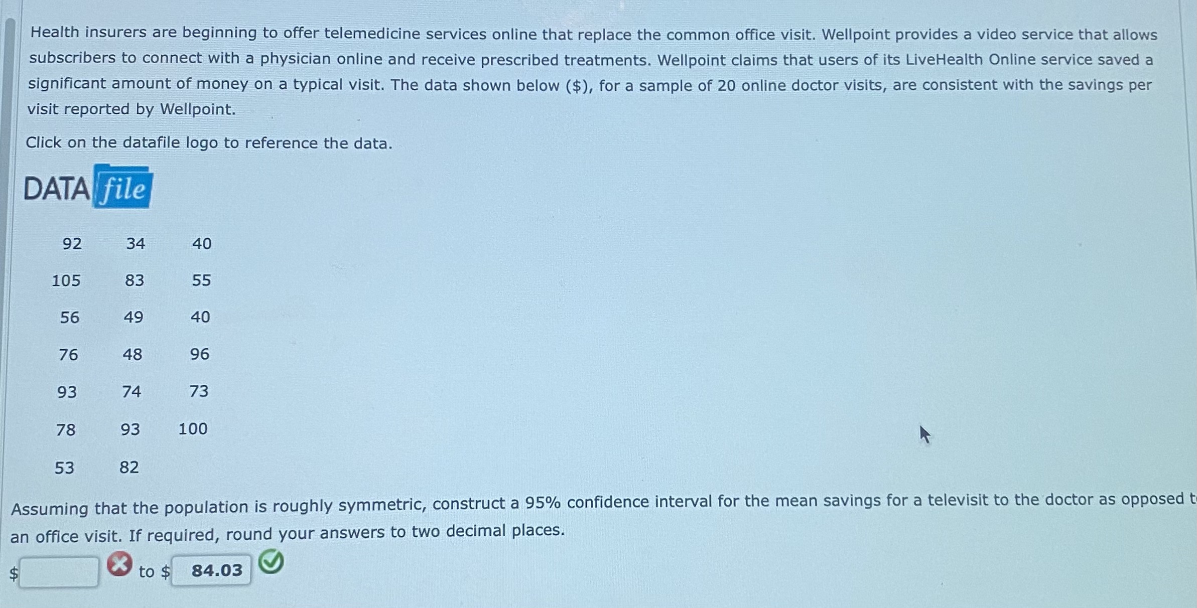 Solved Health insurers are beginning to offer telemedicine | Chegg.com