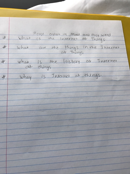 Solved Pleose csplain in ond and easy word Things uwhut are | Chegg.com