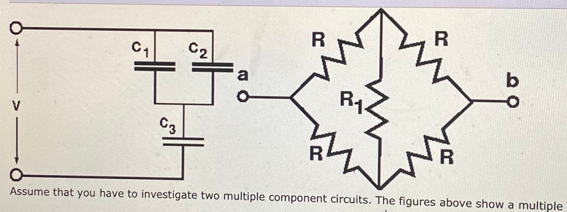 Solved Assume that you have to investigate two multiple | Chegg.com