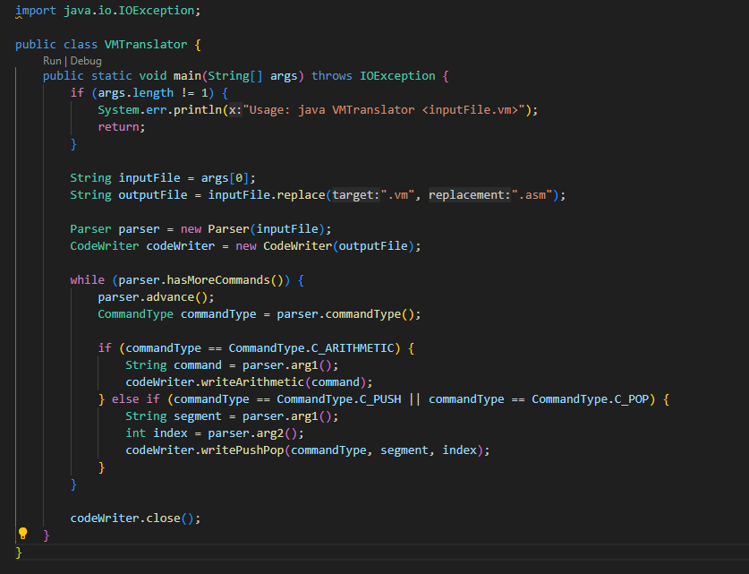Solved In my codeWriter.java in need help with implementing | Chegg.com