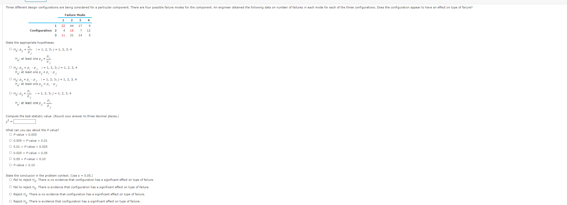 Solved Three different design configurations are being | Chegg.com