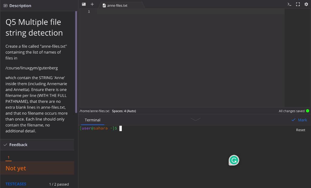 Solved Q5 Multiple file string detection Create a file | Chegg.com
