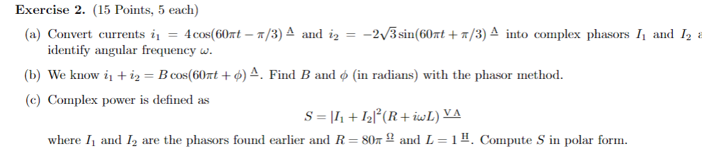 Solved Exercise 2. (15 Points, 5 each) identify angular | Chegg.com