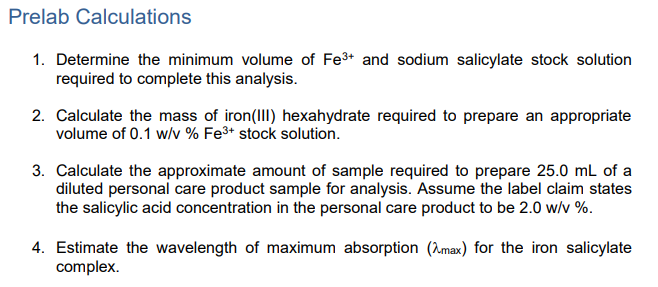 Solved Part A: Preparation of Standards and Samples | Chegg.com