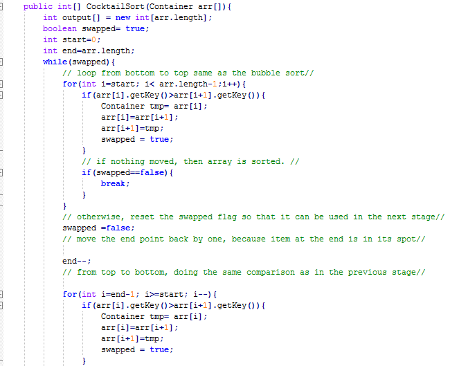 Solved Public Int[] Countingsort Container Arr] The