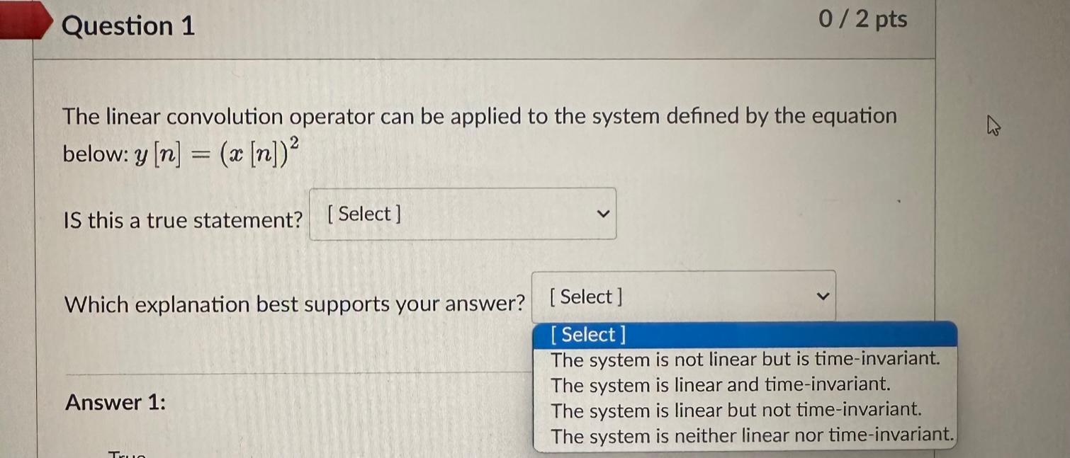Solved The linear convolution operator can be applied to the | Chegg.com