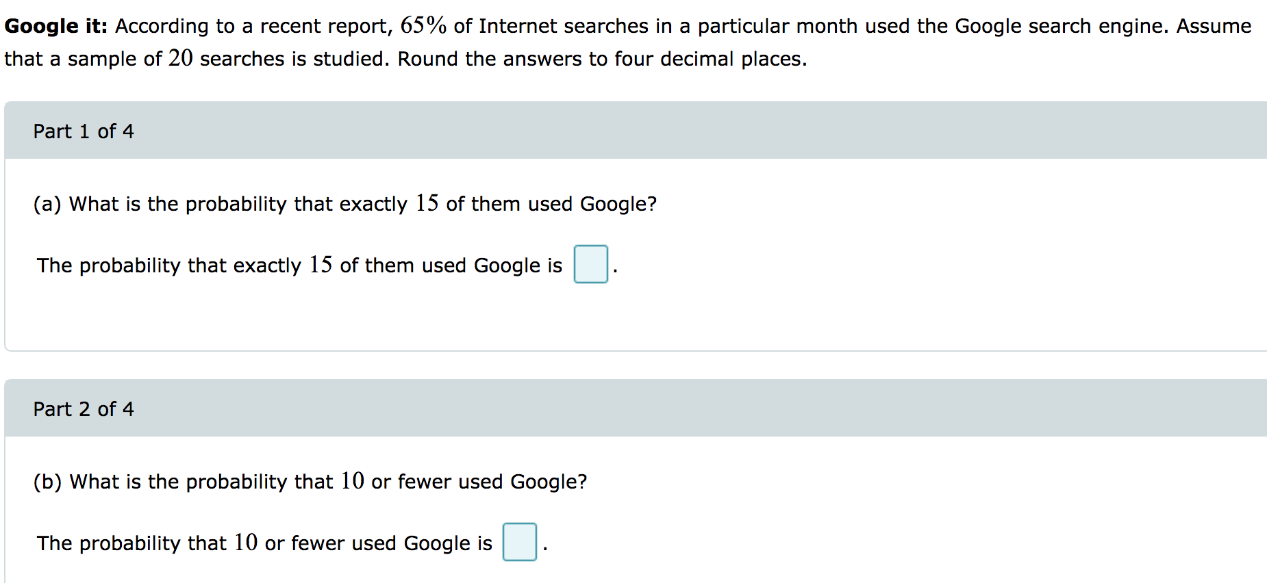 Solved Google it: According to a recent report, 65% of | Chegg.com