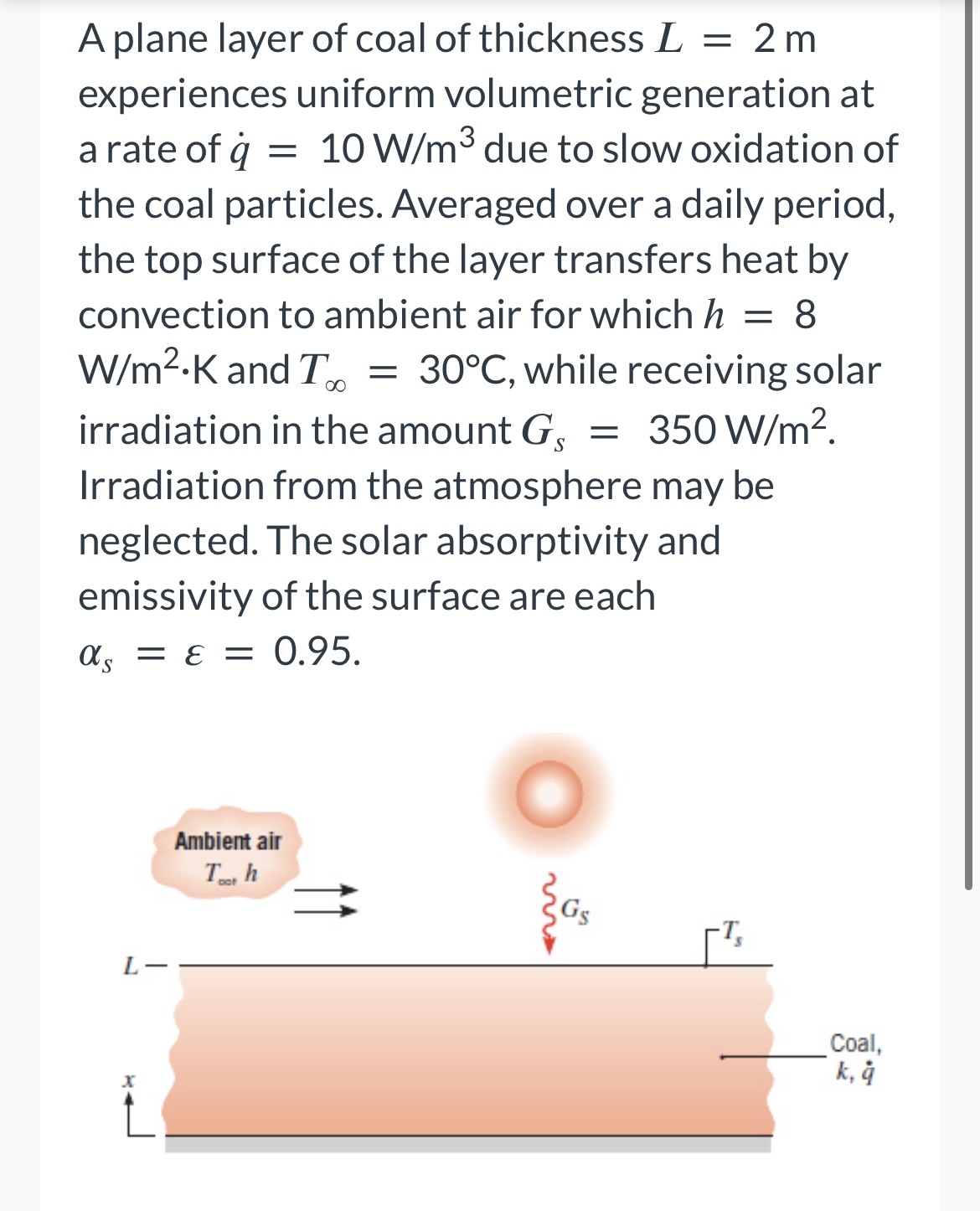 Solved The steady-state form of the heat diffusion equation | Chegg.com