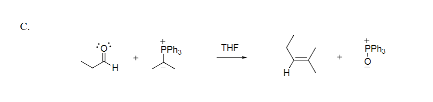 Solved C. PPh3 THF PPh3 | Chegg.com