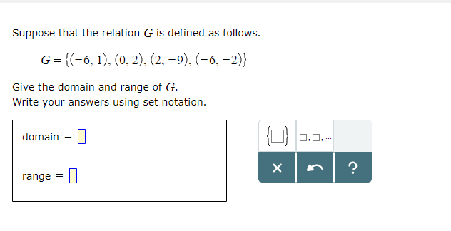 Solved Suppose that the relation G is defined as follows | Chegg.com