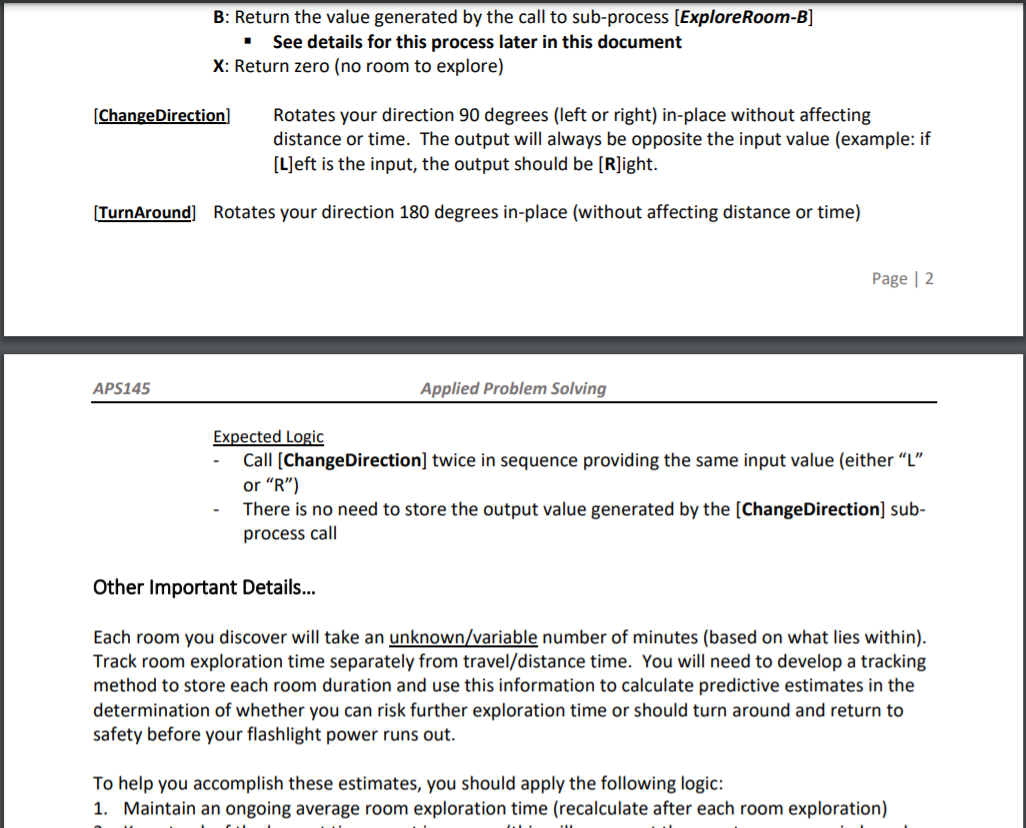 APS145 Applied Problem Solving Workshop - 11 Workshop | Chegg.com
