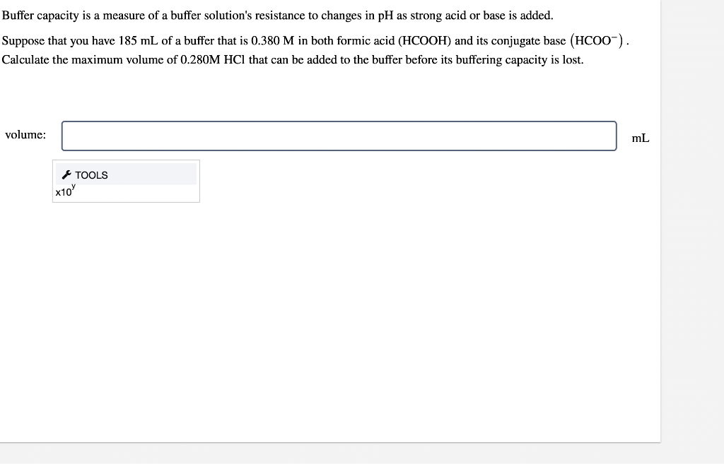 Solved Buffer capacity is a measure of a buffer solution's | Chegg.com