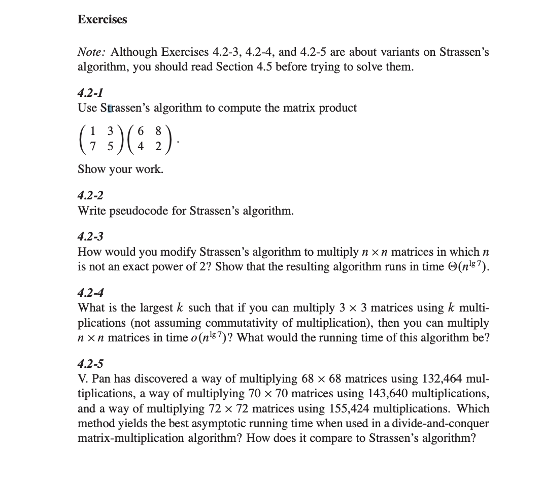 5. (This is a generalization of problem 4.2-5 on page | Chegg.com
