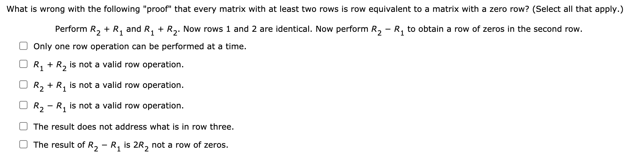 Solved What Is Wrong With The Following Proof That Every 