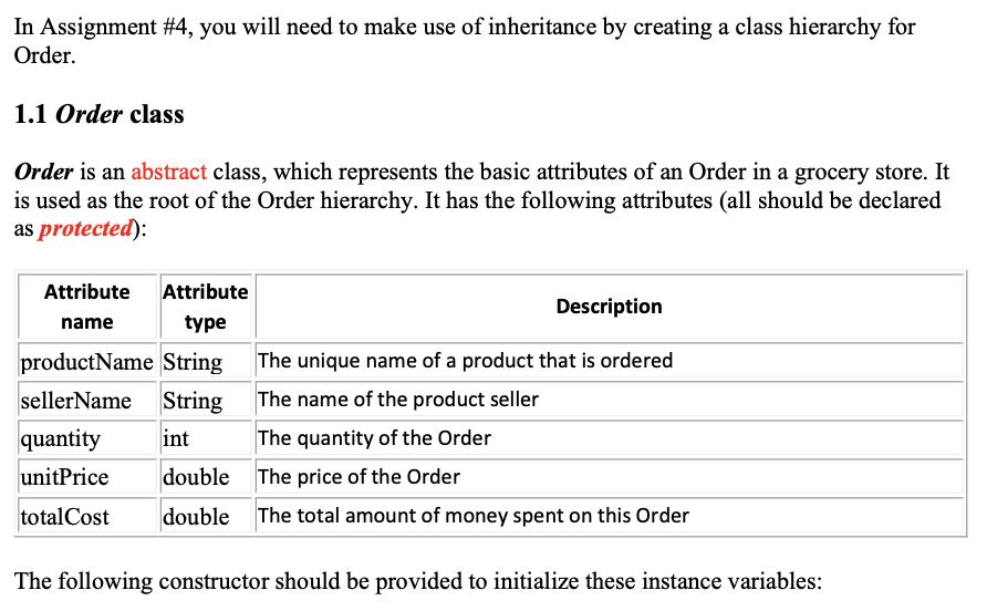 Solved What this Assignment Is About: - Inheritance - The | Chegg.com Solved What this Assignment Is About: - Inheritance - The | Chegg.com