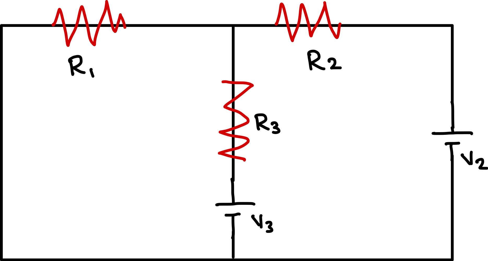 Find the current in the R2 resistor in the drawing | Chegg.com