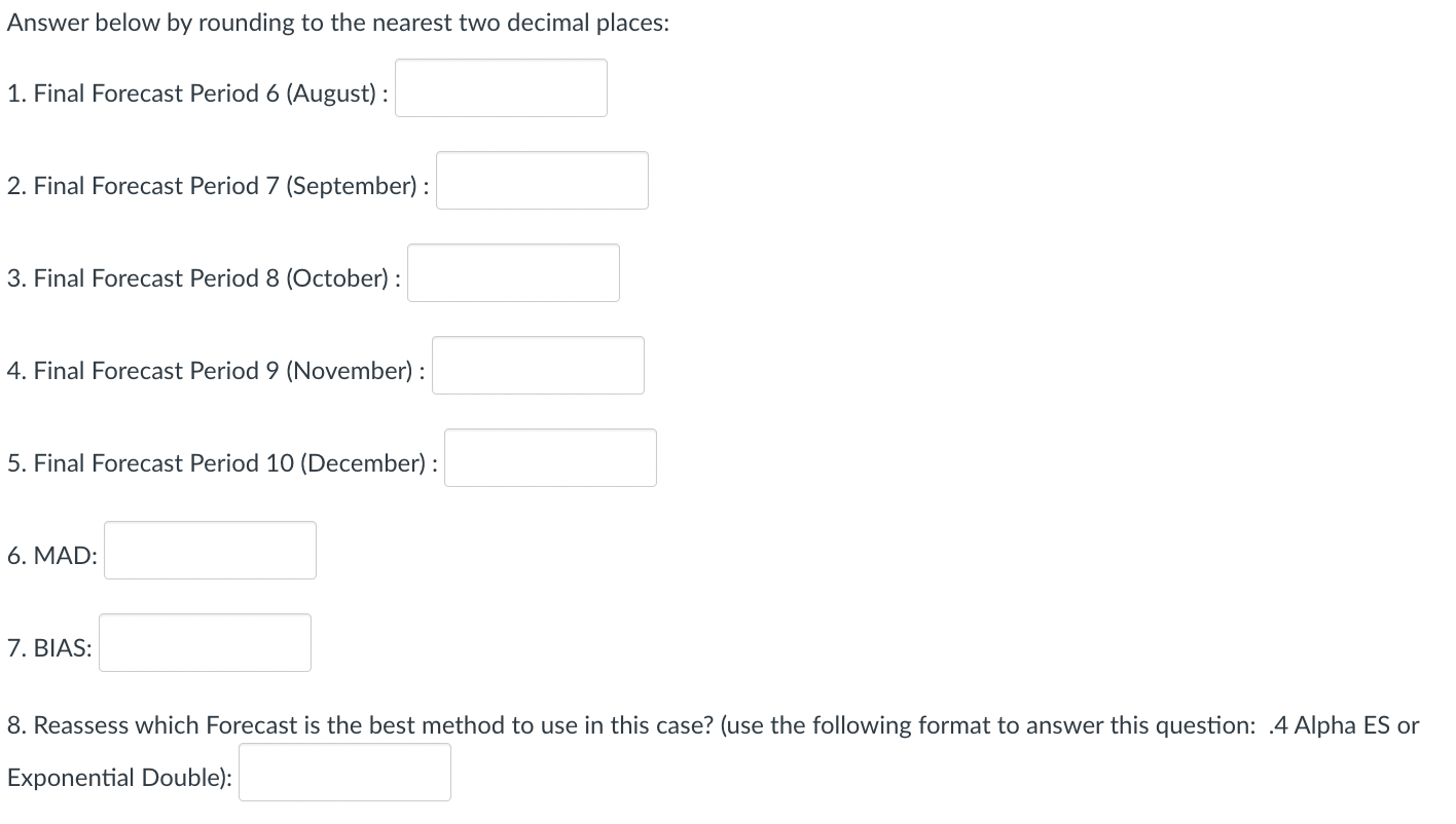 Starting with your solution to question 4 (alpha .4), | Chegg.com