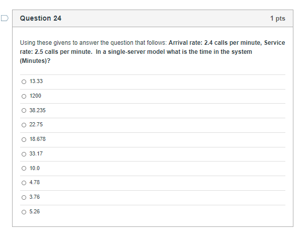 Solved Use cells B2 and B3 to calculate Lambda and Mu. | Chegg.com