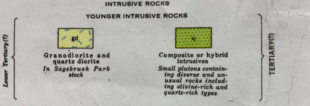 Locate the Tertiary rocks and sediments. a. explain | Chegg.com