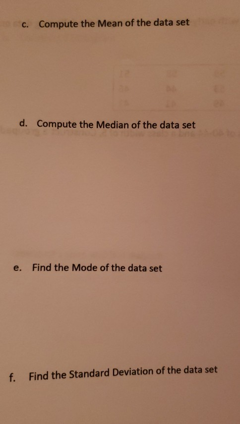 Solved simple random sample of 21 people with early-onset | Chegg.com