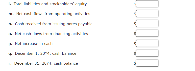 [Solved]: Missing Amounts From Financial Statements The fi