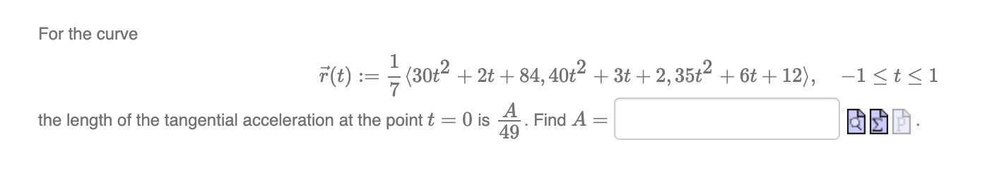 Solved For the curve F(t) := {(30+2 + 2+ +84, 402 + 3+ + 2, | Chegg.com