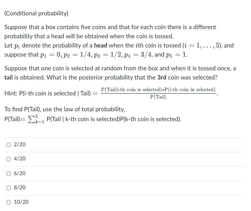 (Conditional probability) Suppose that a box contains | Chegg.com