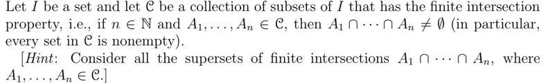 Solved Let I be a set and let C be a collection of subsets | Chegg.com